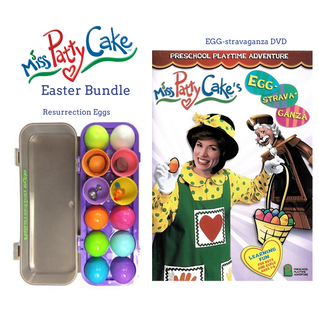 EGGstravaganza Bundle (DVD & Resurrection Eggs) – Miss Pattycake