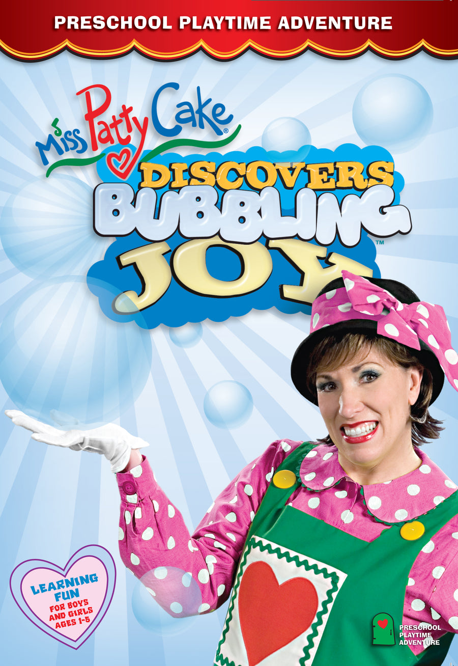 Miss PattyCake Discovers Bubbling Joy (DVD) – Miss Pattycake
